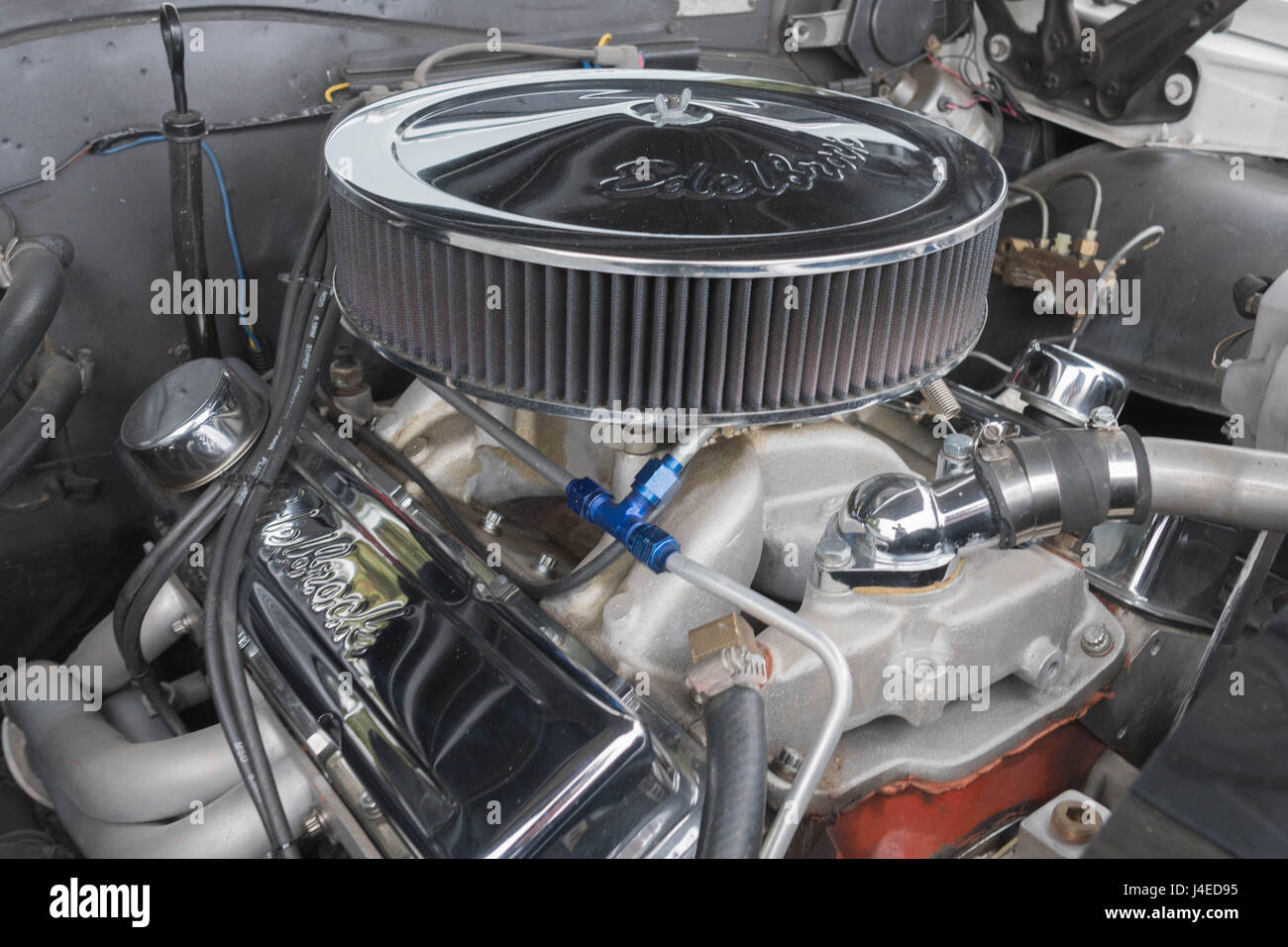 Torrance, USA - May 5 2017: engine on display during 12th Annual ...