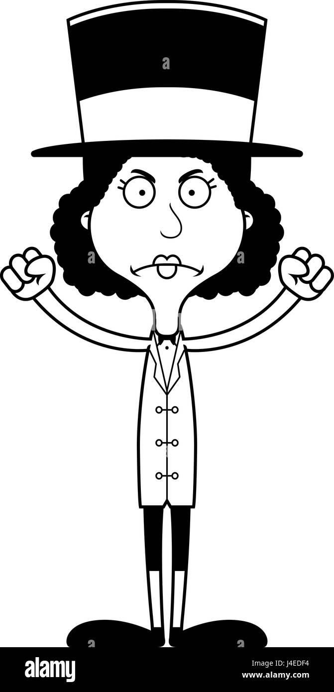 A cartoon ringmaster woman looking angry Stock Vector Image & Art - Alamy