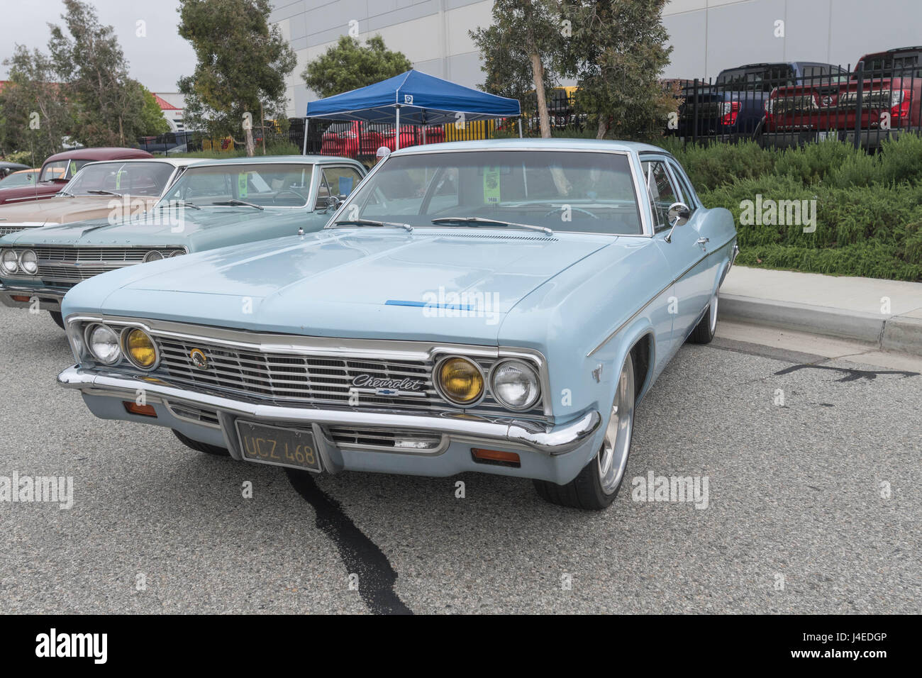 Torrance, USA - May 5 2017: Chevrolet Impala on display during 12th ...
