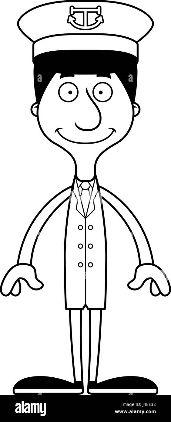 Man captain Stock Vector Images - Alamy