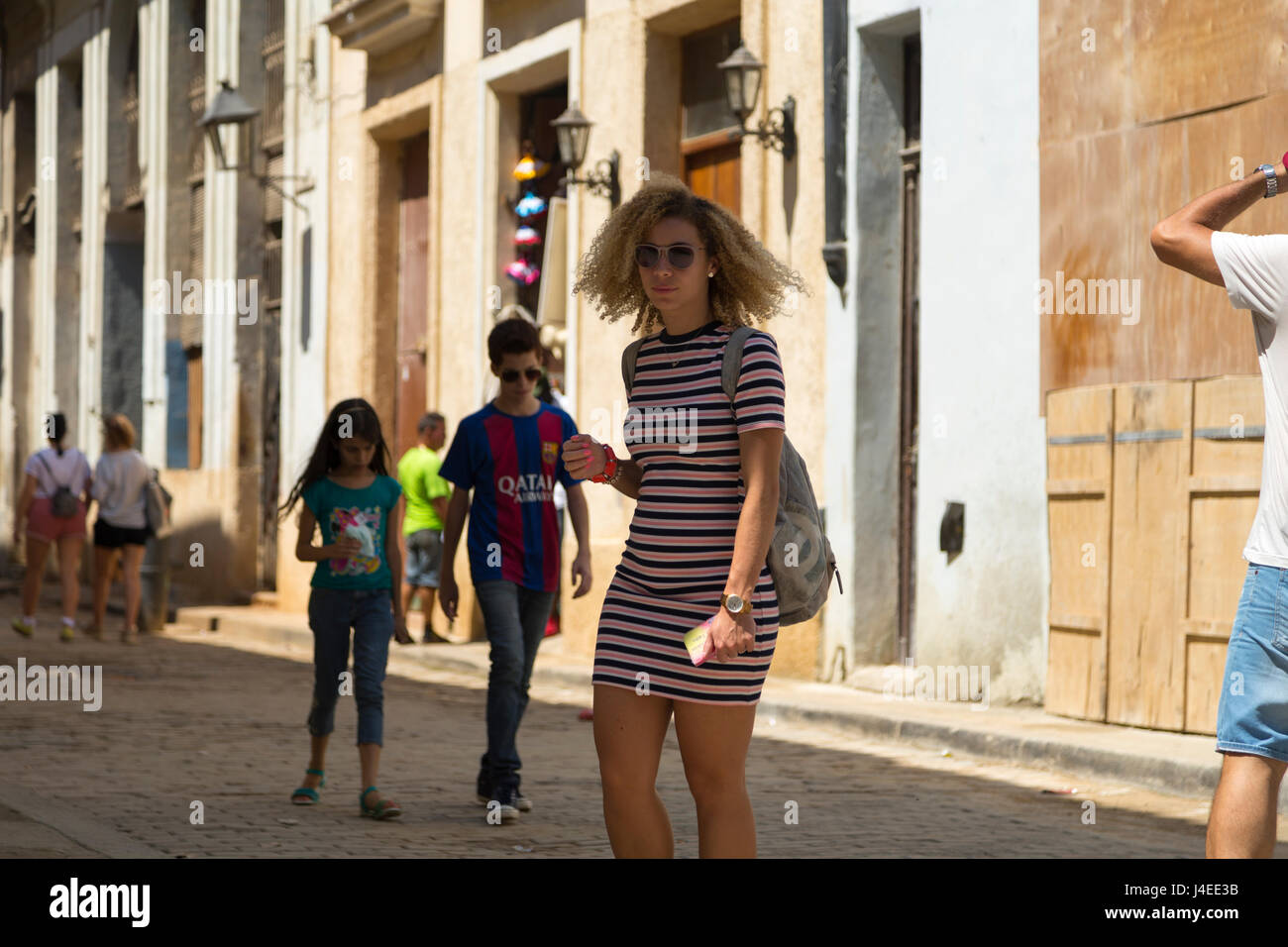 Havana Cuba Girls Malecon High Resolution Stock Photography and Images ...