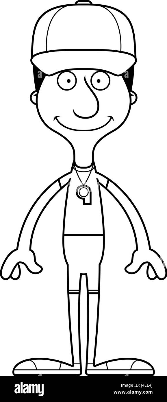 A cartoon coach man smiling Stock Vector Image & Art - Alamy