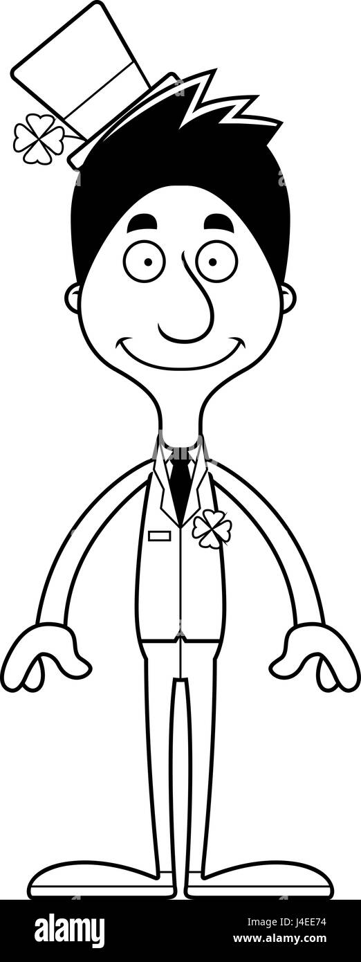 A cartoon Irish man smiling Stock Vector Image & Art - Alamy