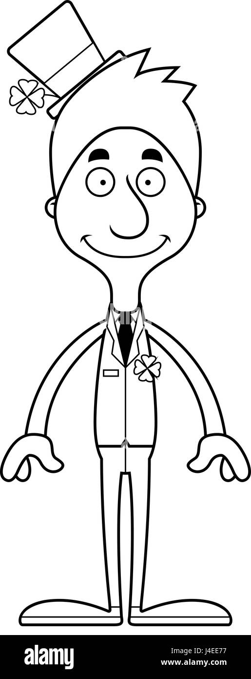 A cartoon Irish man smiling Stock Vector Image & Art - Alamy
