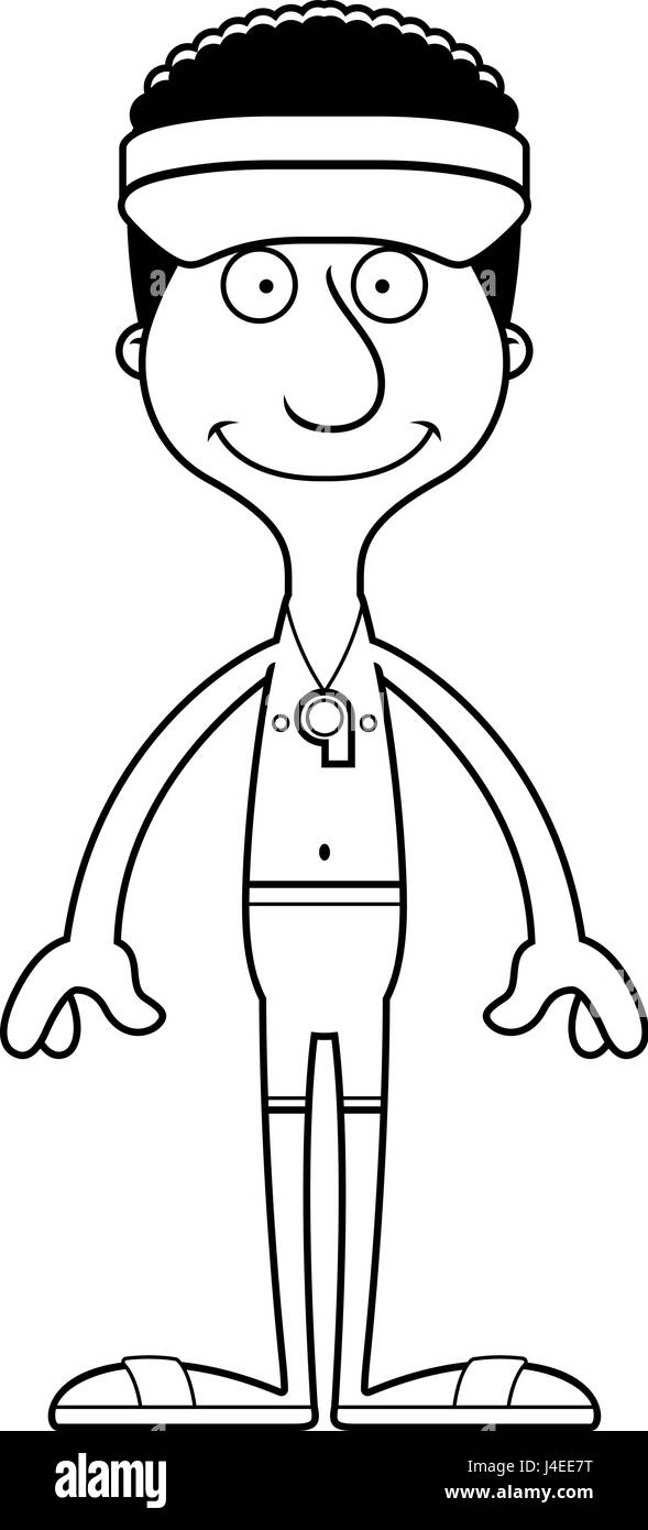 A cartoon lifeguard man smiling Stock Vector Image & Art - Alamy