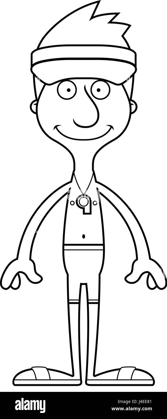 A cartoon lifeguard man smiling Stock Vector Image & Art - Alamy