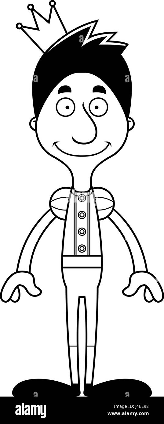 A cartoon prince man smiling Stock Vector Image & Art - Alamy