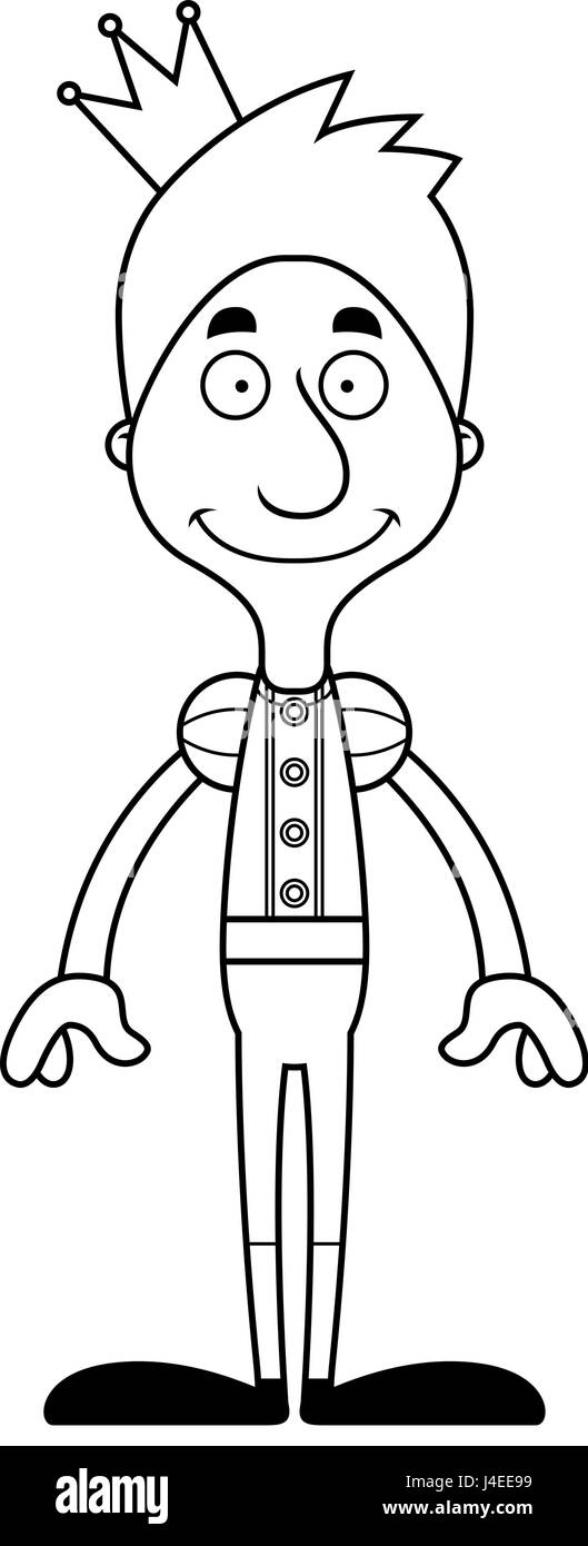 A cartoon prince man smiling Stock Vector Image & Art - Alamy