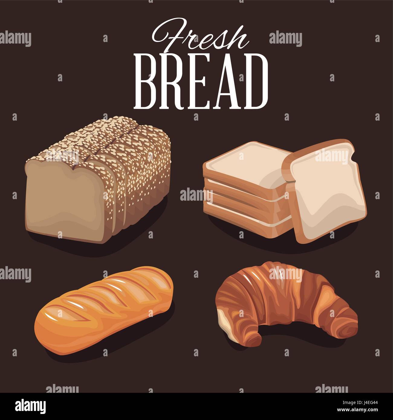 Cereal integral Stock Vector Images - Alamy