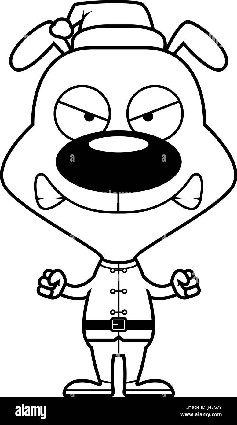 Hat puppy christmas xmas Black and White Stock Photos & Images - Alamy