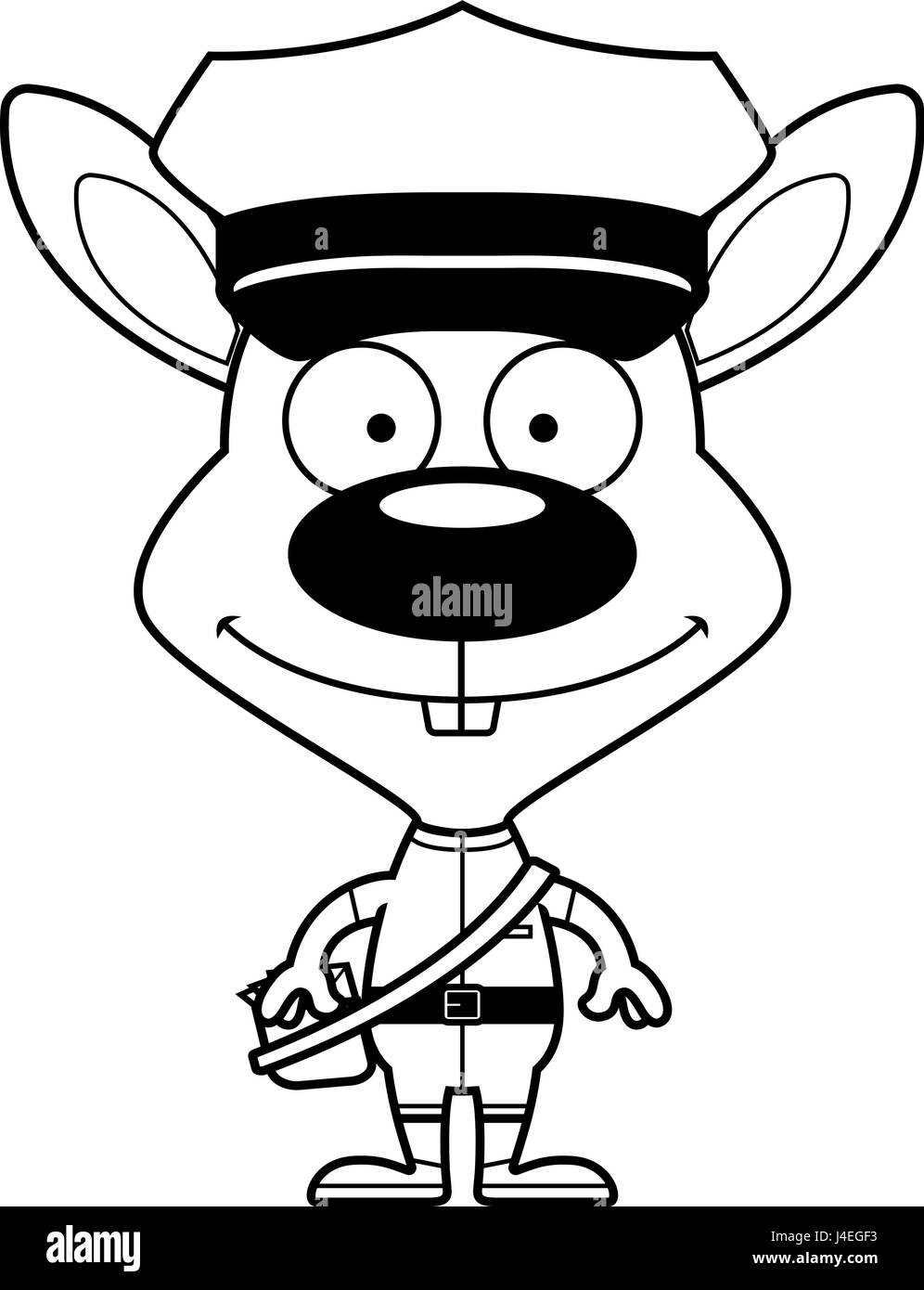 Postman Clipart Black And White