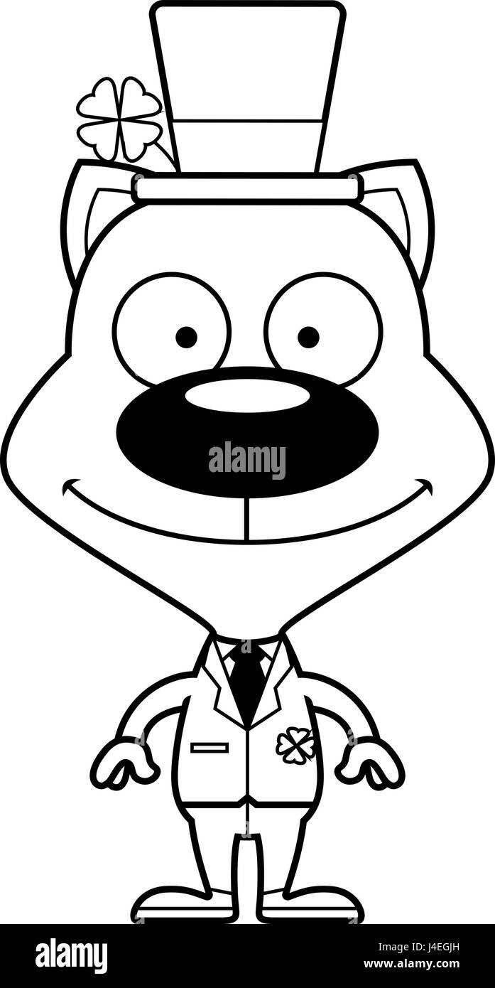 A cartoon Irish kitten smiling Stock Vector Image & Art - Alamy