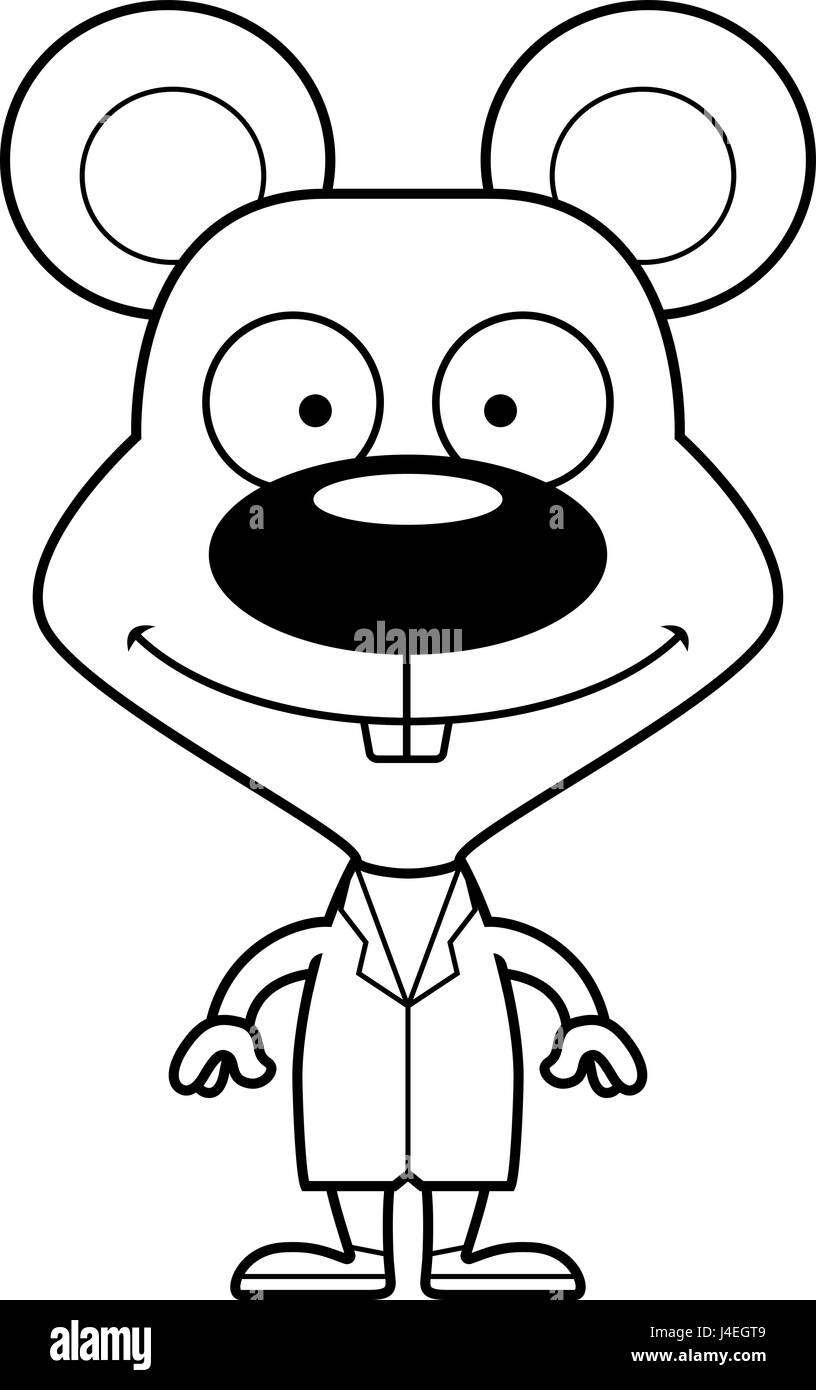A cartoon doctor mouse smiling Stock Vector Image & Art - Alamy