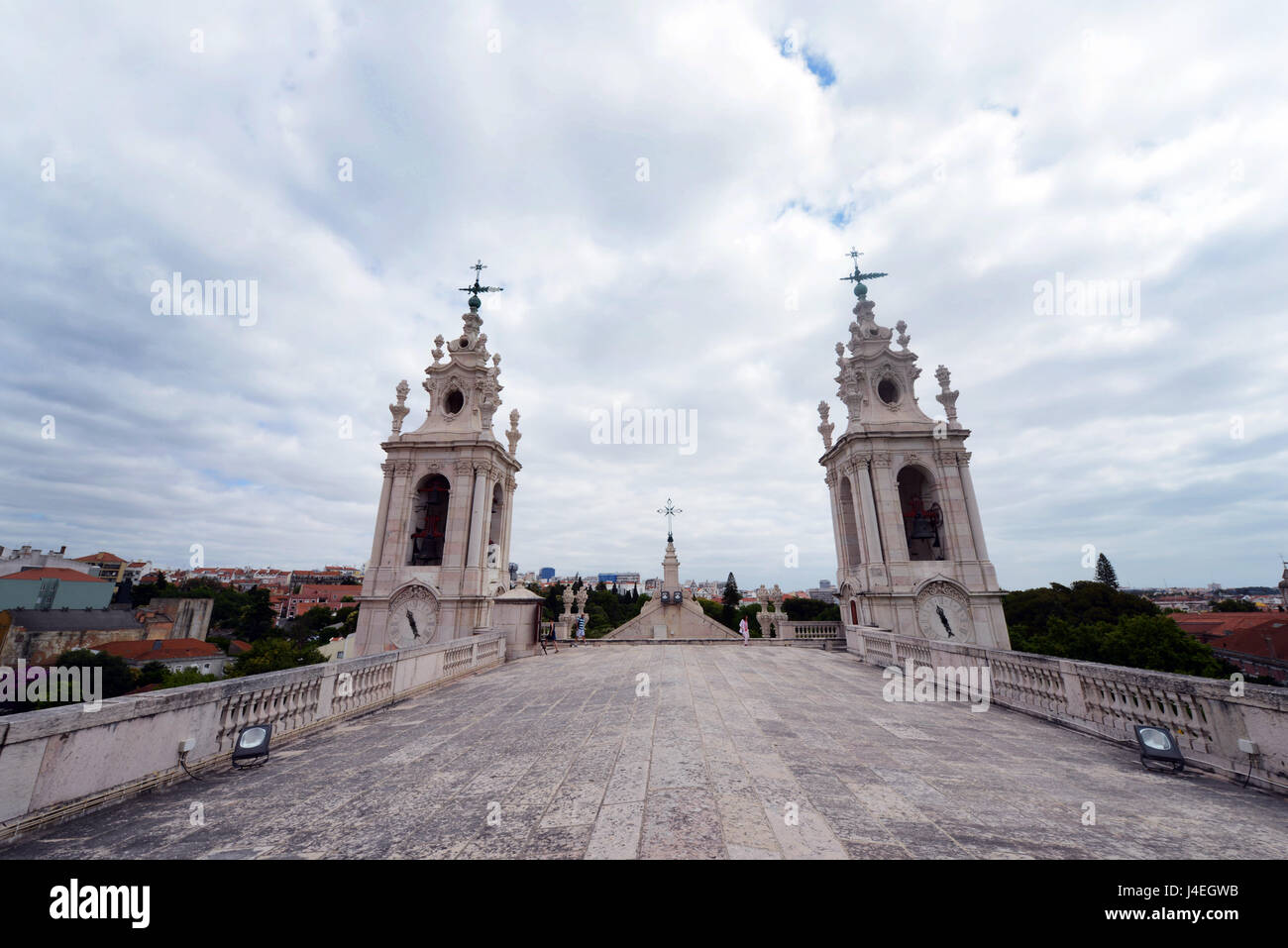 Lisbon bell towers hi-res stock photography and images - Alamy