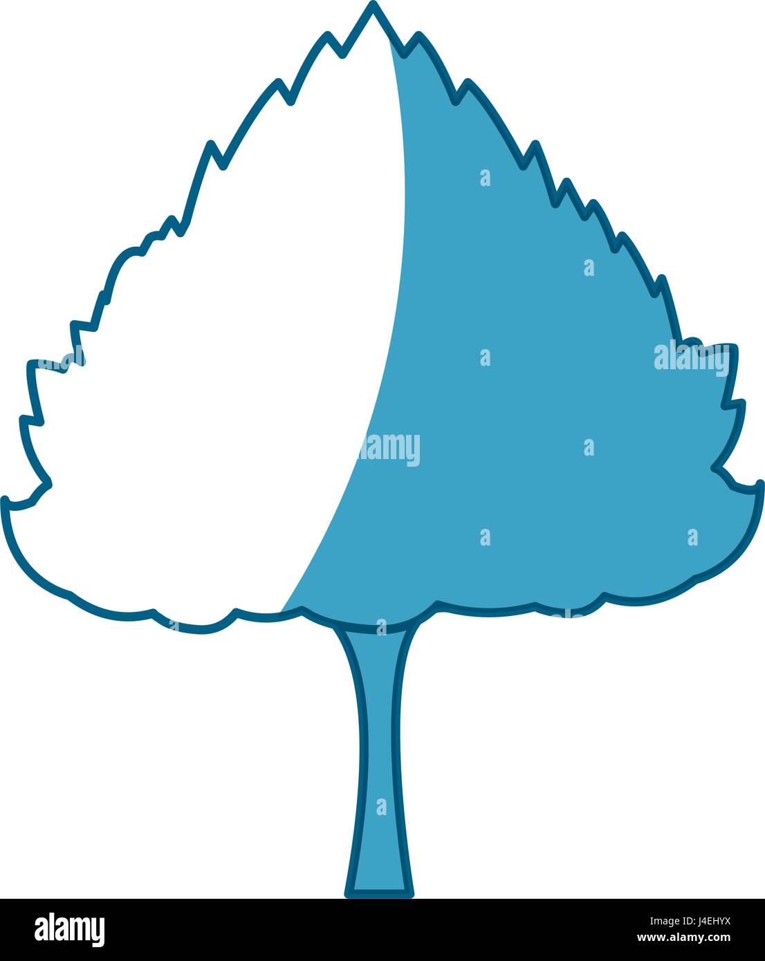 tree nature foliage trunk shadow Stock Vector Image & Art - Alamy