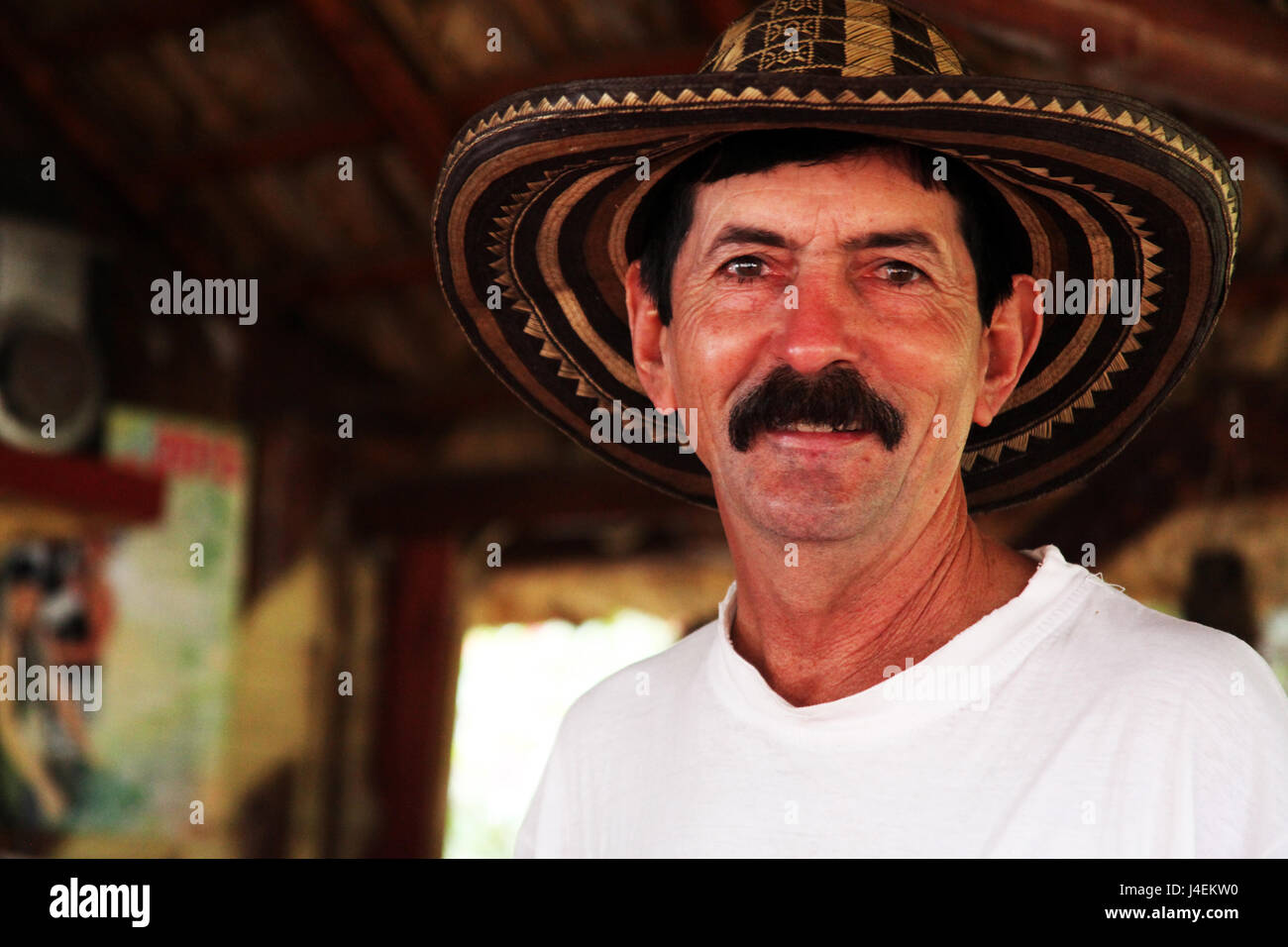 Portrait of a Cuban man Stock Photo - Alamy