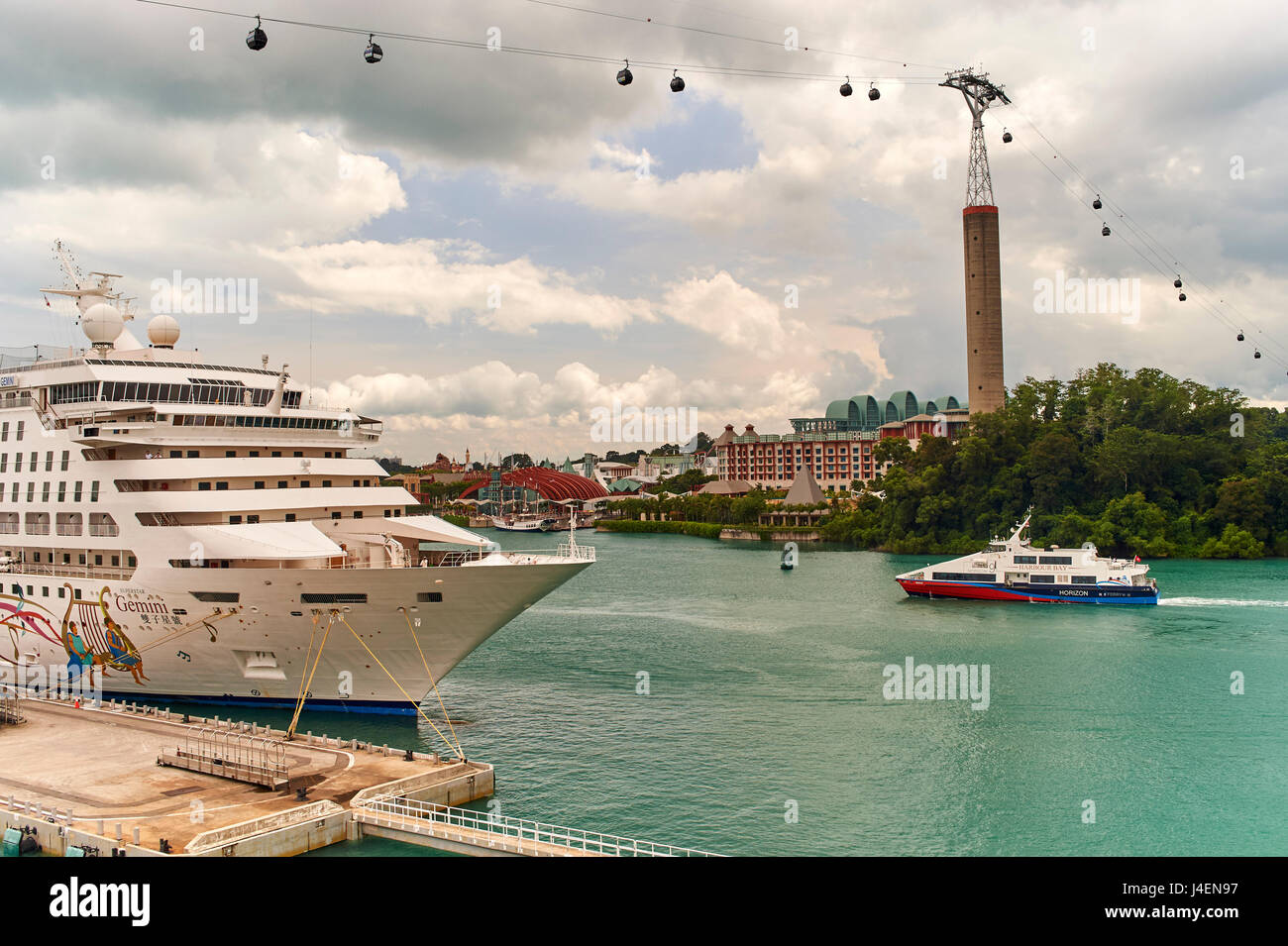 Sentosa island ship hi-res stock photography and images - Alamy
