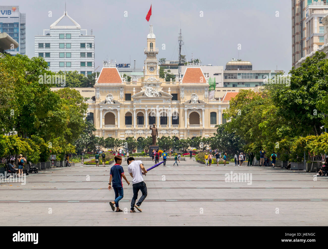 Ho Chi Minh Square Ho Chi Minh city Vietnam Stock Photo - Alamy