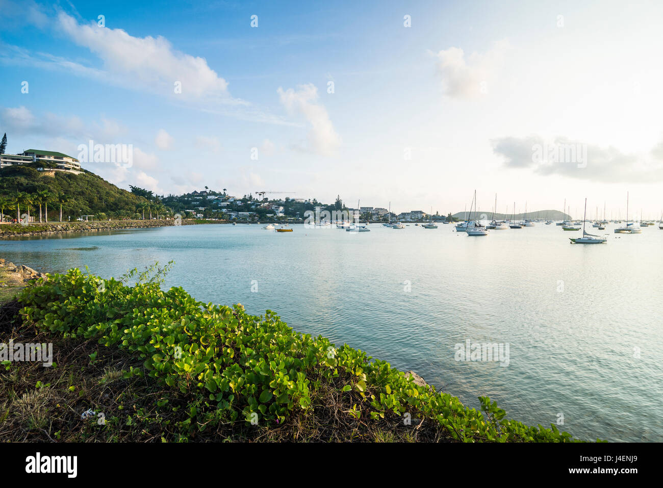 The Magenta Port Sud bay, Noumea, New Caledonia, Pacific Stock Photo ...