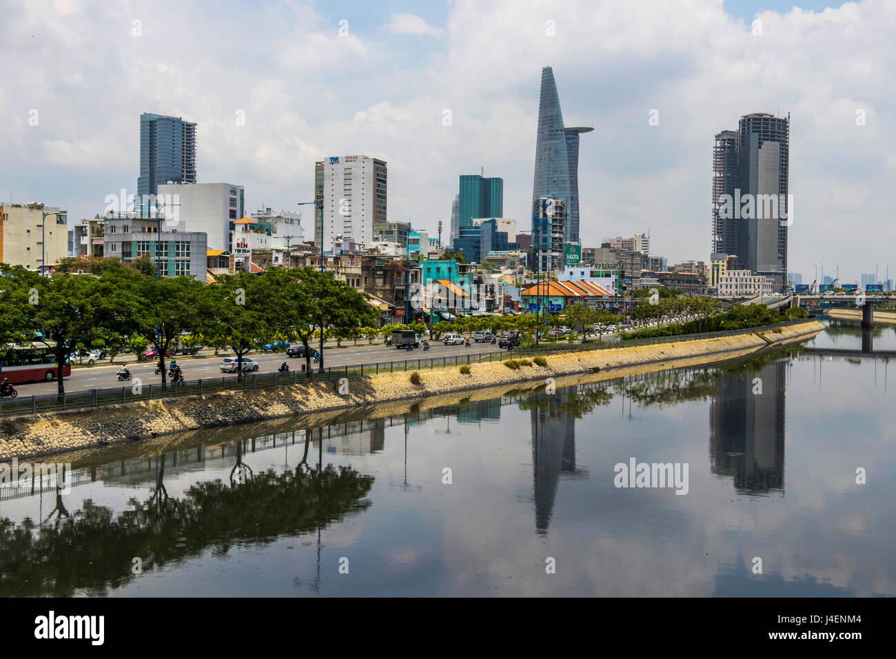 Street life in Saigon Vietnam Stock Photo - Alamy