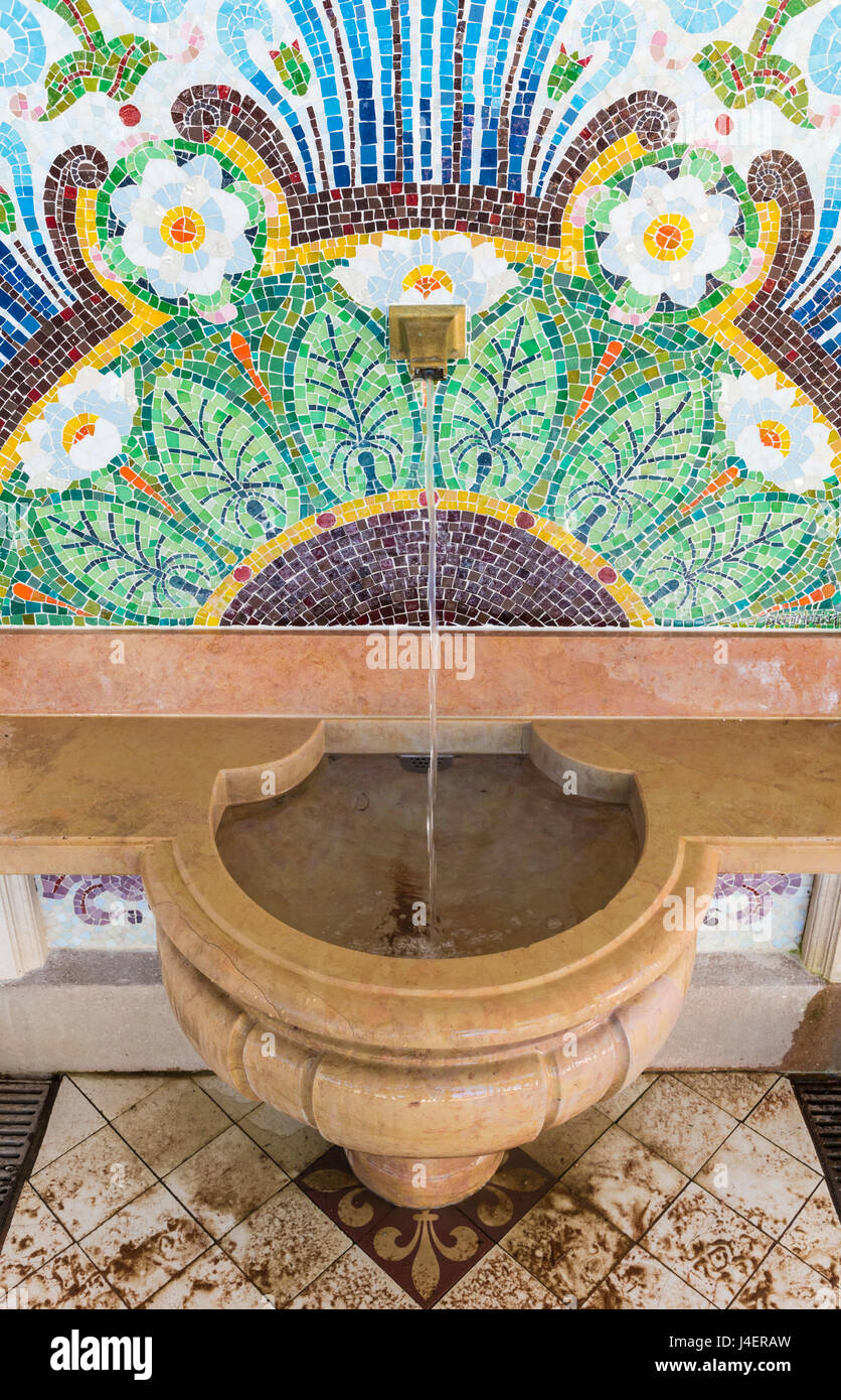 The original source of Évian spring water, the Cachet spring, Évian-les ...