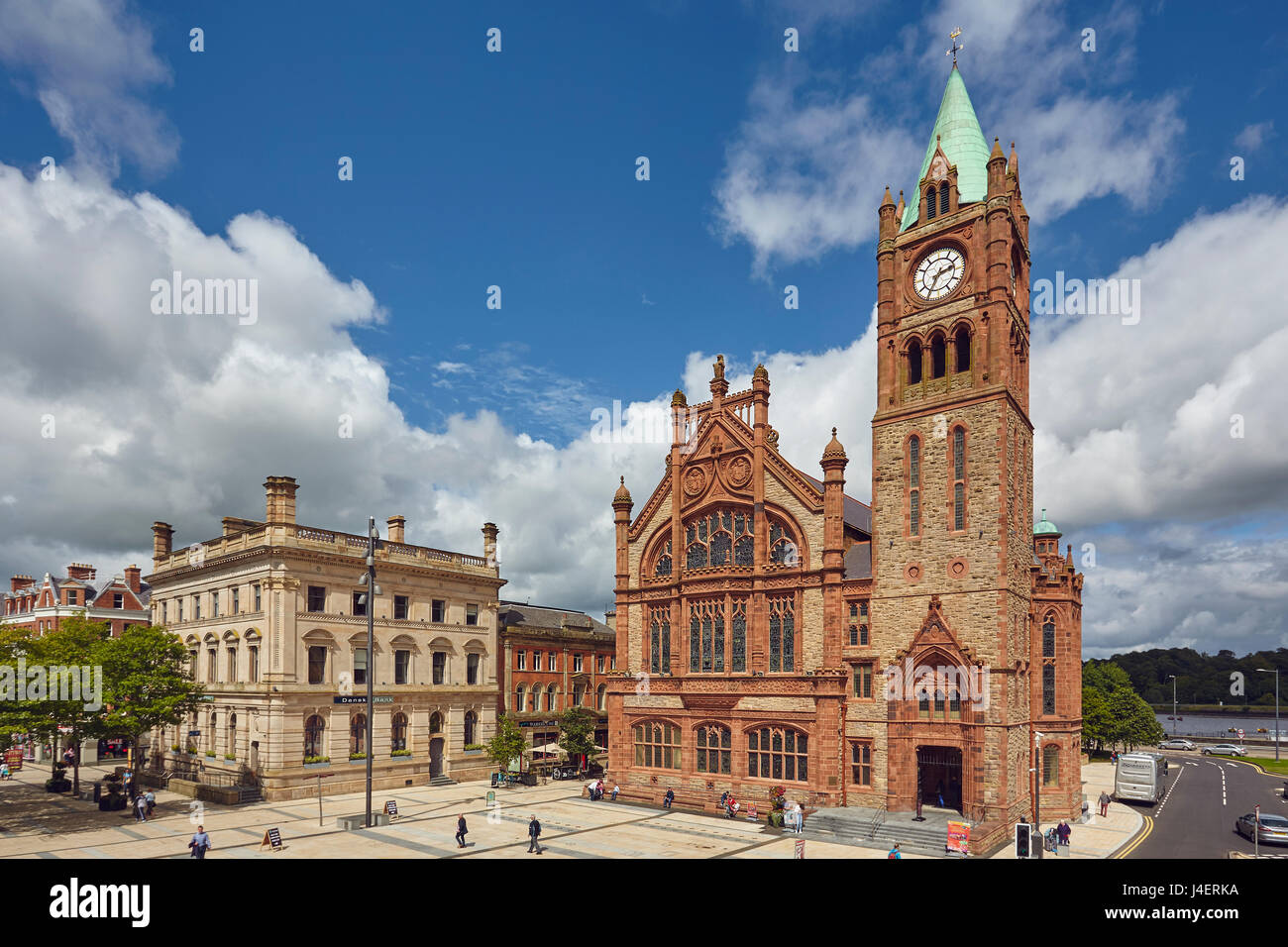 The Guildhall, Derry (Londonderry), County Londonderry, Ulster ...