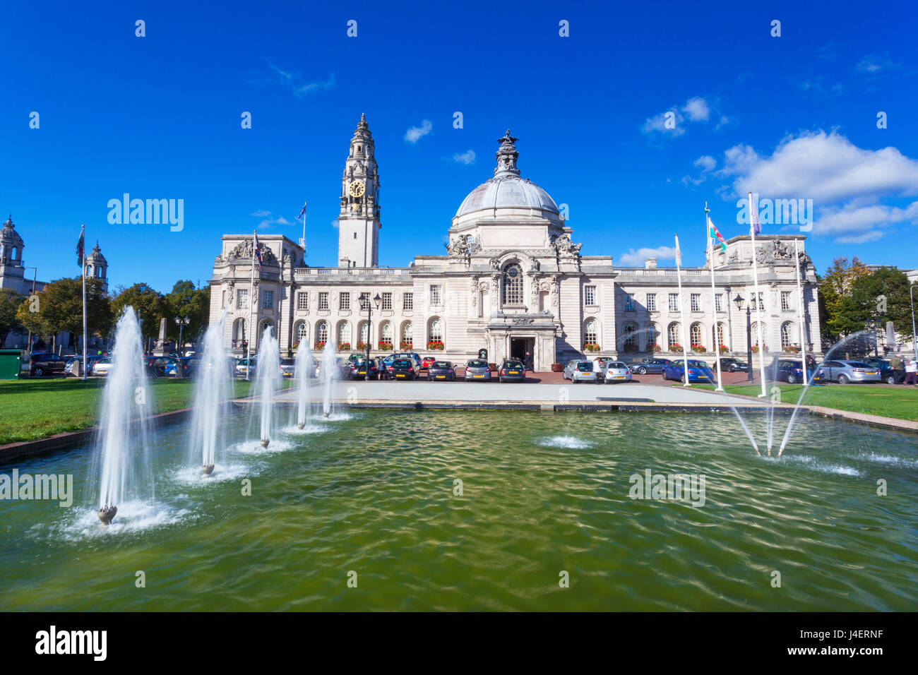 Cardiff civic centre hi-res stock photography and images - Alamy