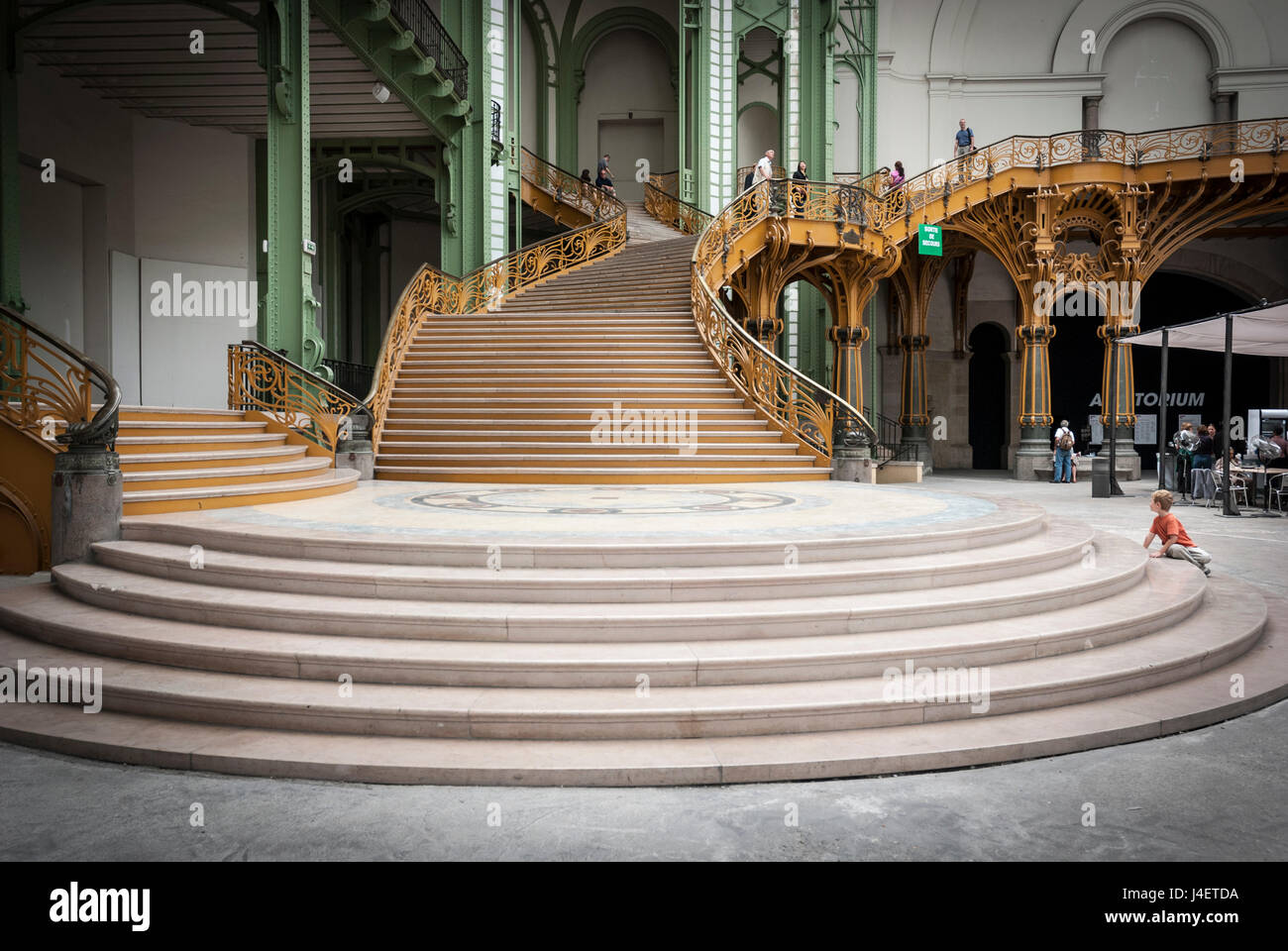 Grand palais paris staircase hi-res stock photography and images - Alamy
