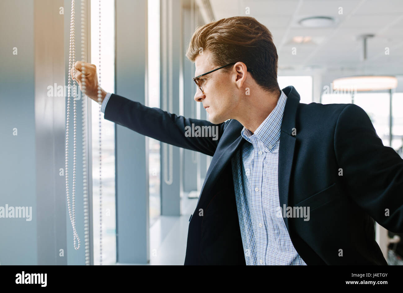 Outside in office view hi-res stock photography and images - Alamy