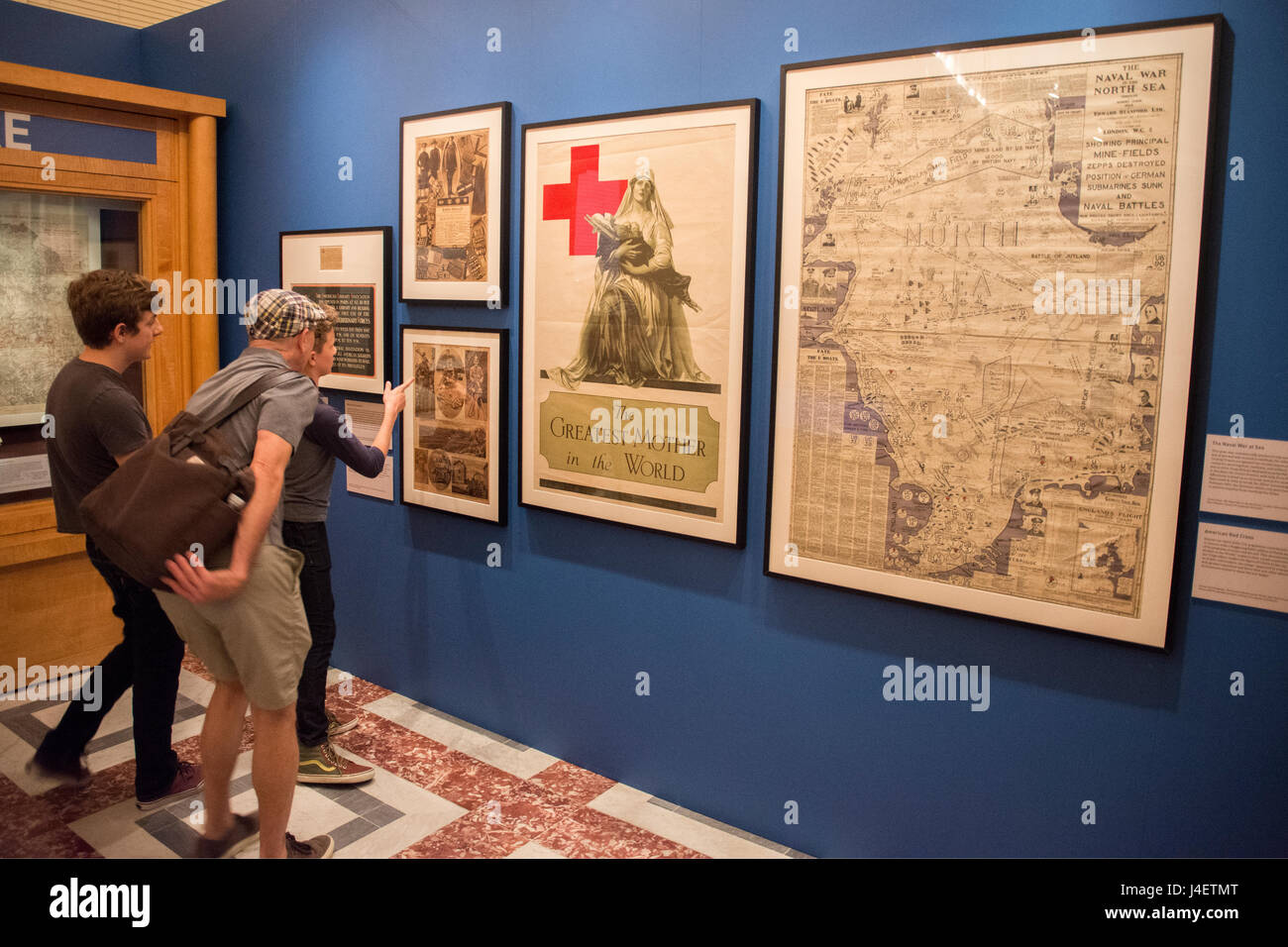 Library of Congress exhibit commemorates the centennial of U.S. entry ...