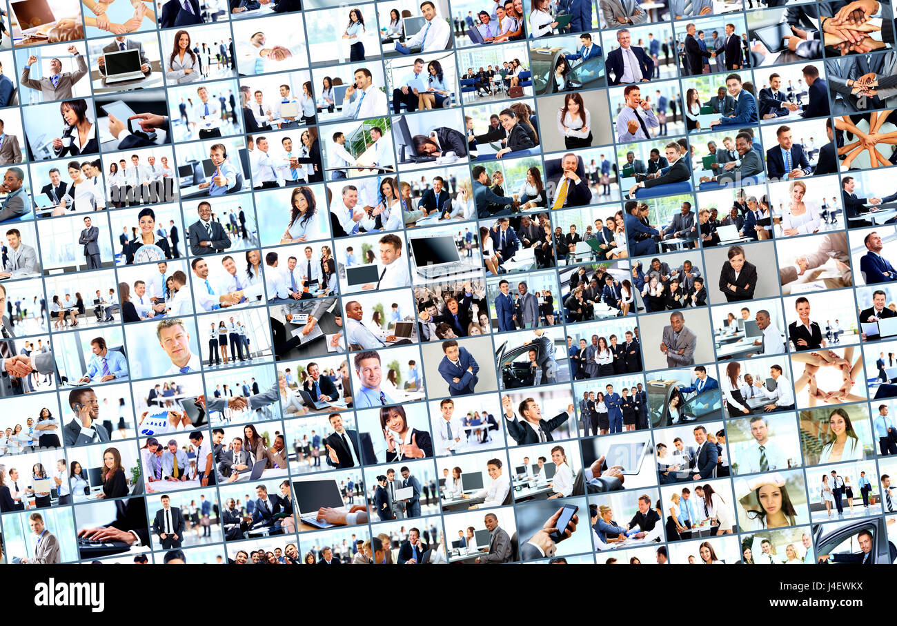 collage from business picture Stock Photo - Alamy