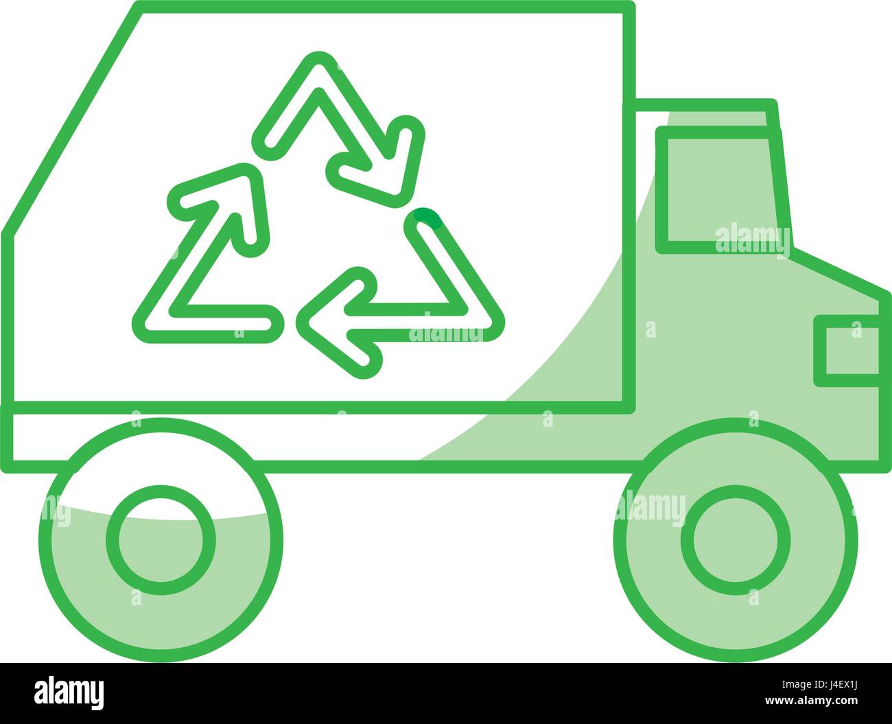 Rubbish pickup Stock Vector Images - Alamy
