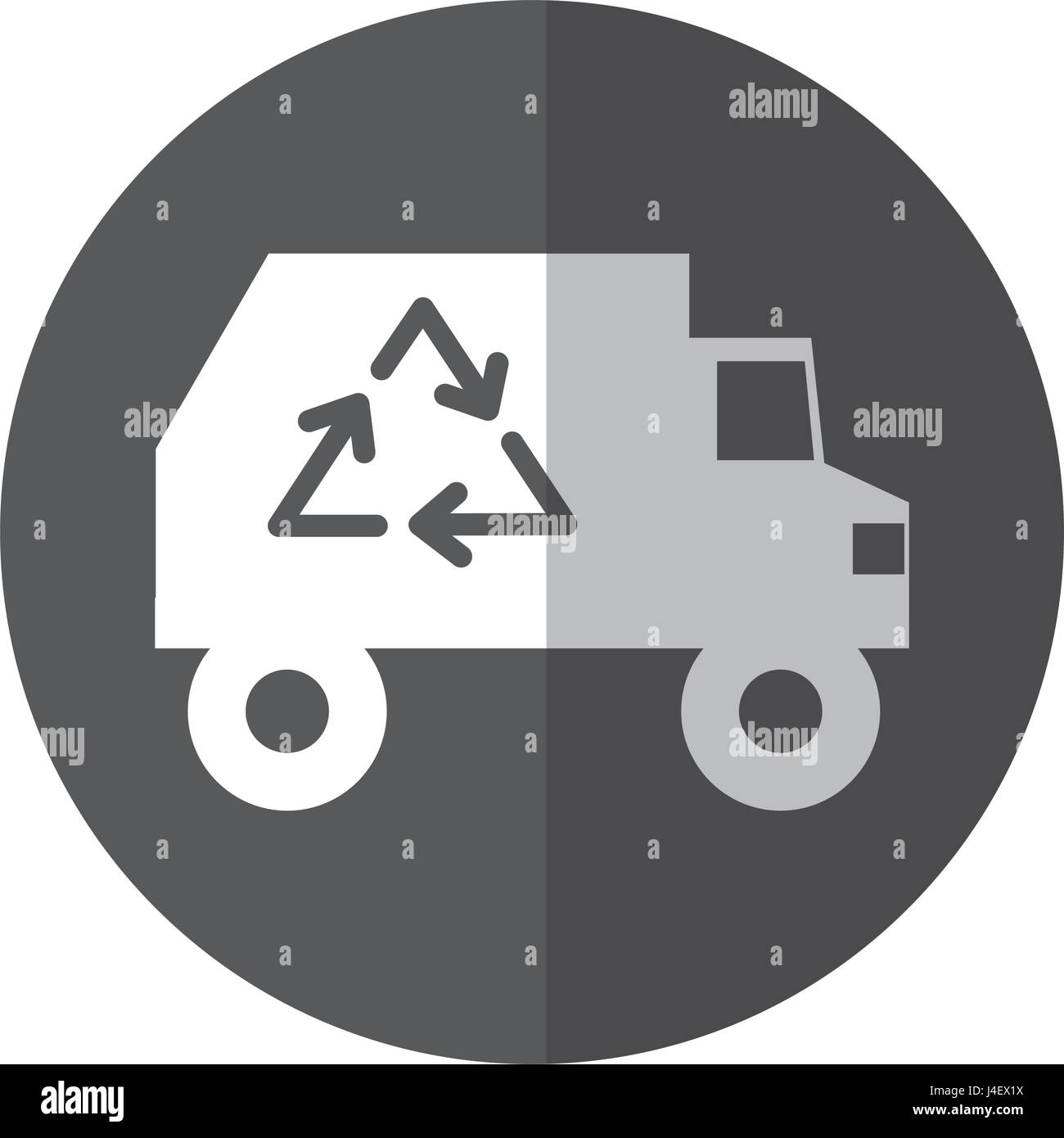 Recycling pickup Stock Vector Images - Alamy
