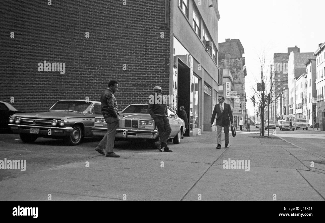 Street scene, Philadelphia Pa, USA, 1976 Stock Photo - Alamy