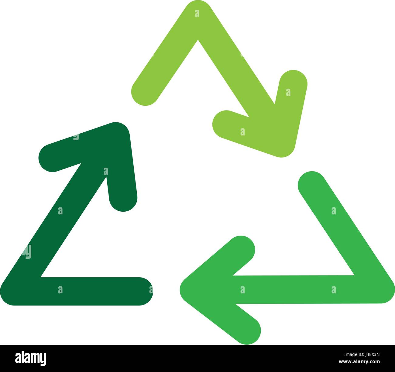 Recycle arrows symbol Stock Vector Image & Art - Alamy