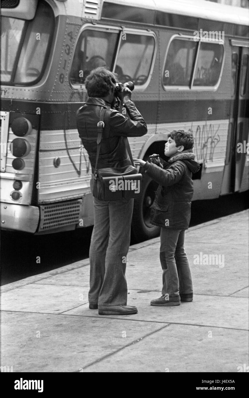 Street scene, Philadelphia Pa, USA, 1976 Stock Photo - Alamy
