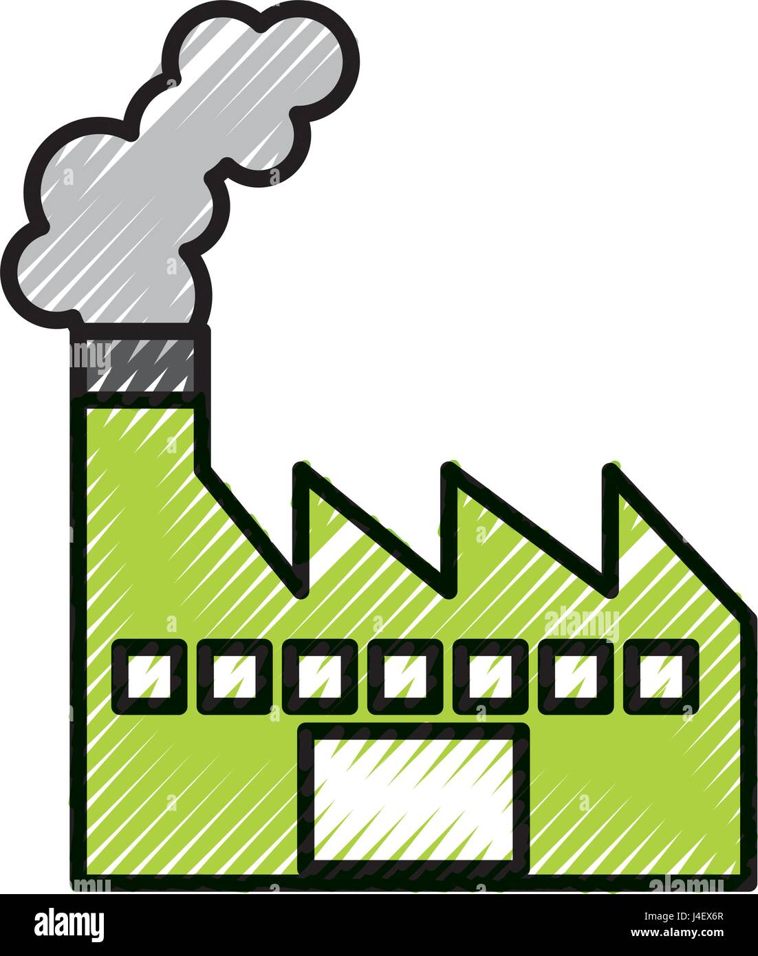 Factory building symbol Stock Vector Image & Art - Alamy