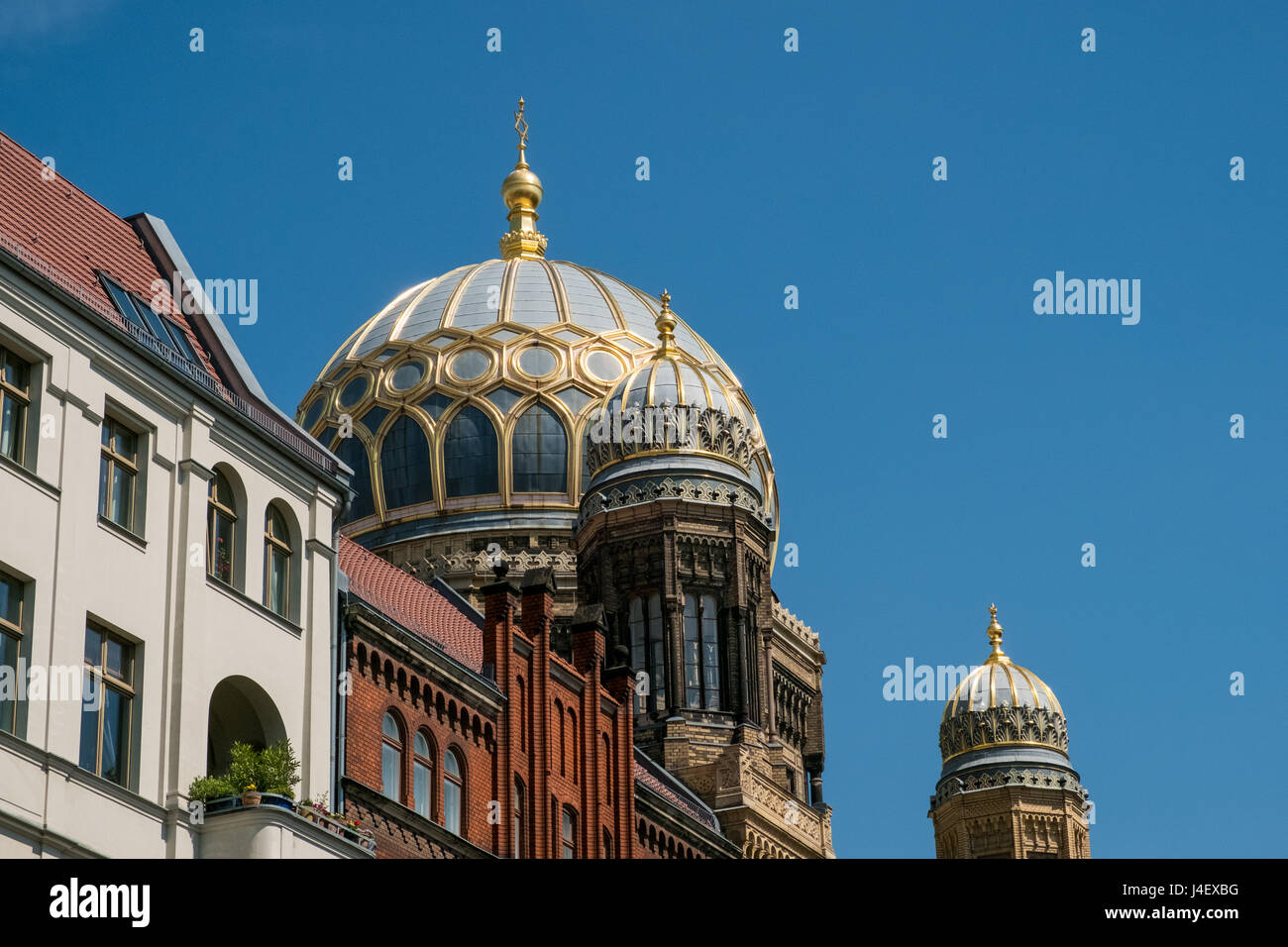 Berlin, Germany - may 11, 2017: The Neue Synagoge ("New Synagogue") in ...