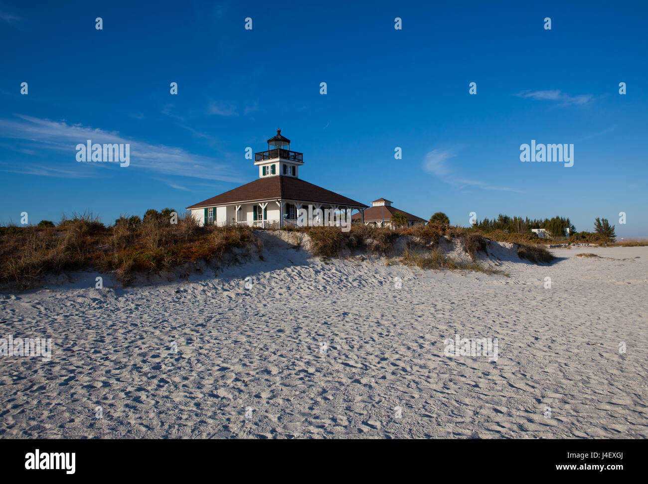 Boca Grand lighthouse and beach Stock Photo - Alamy