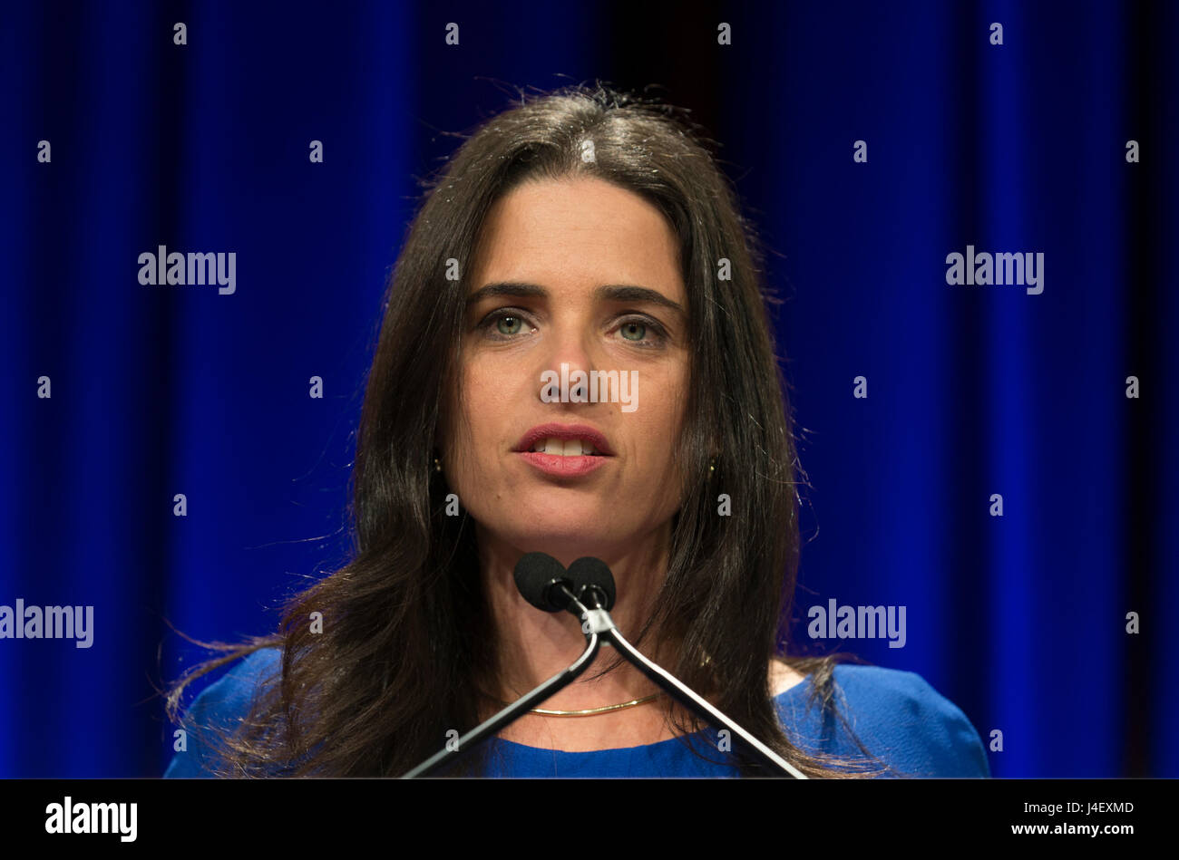 New York, NY USA - May 7, 2017: Israel Minister of Justice Ayelet ...