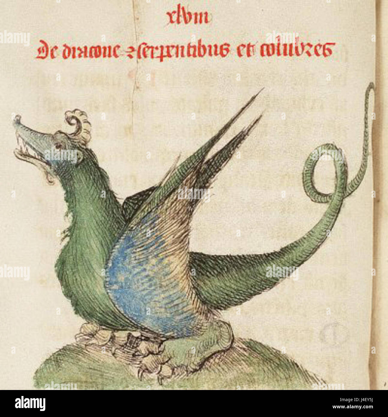 Lambert of St. Omer Liber Floridus 1460 Stock Photo - Alamy