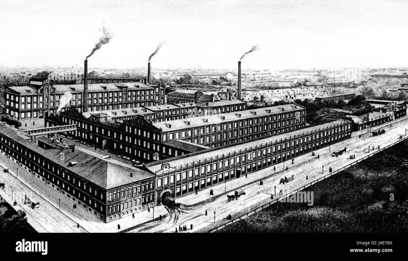 1880's factory workers Black and White Stock Photos & Images - Alamy