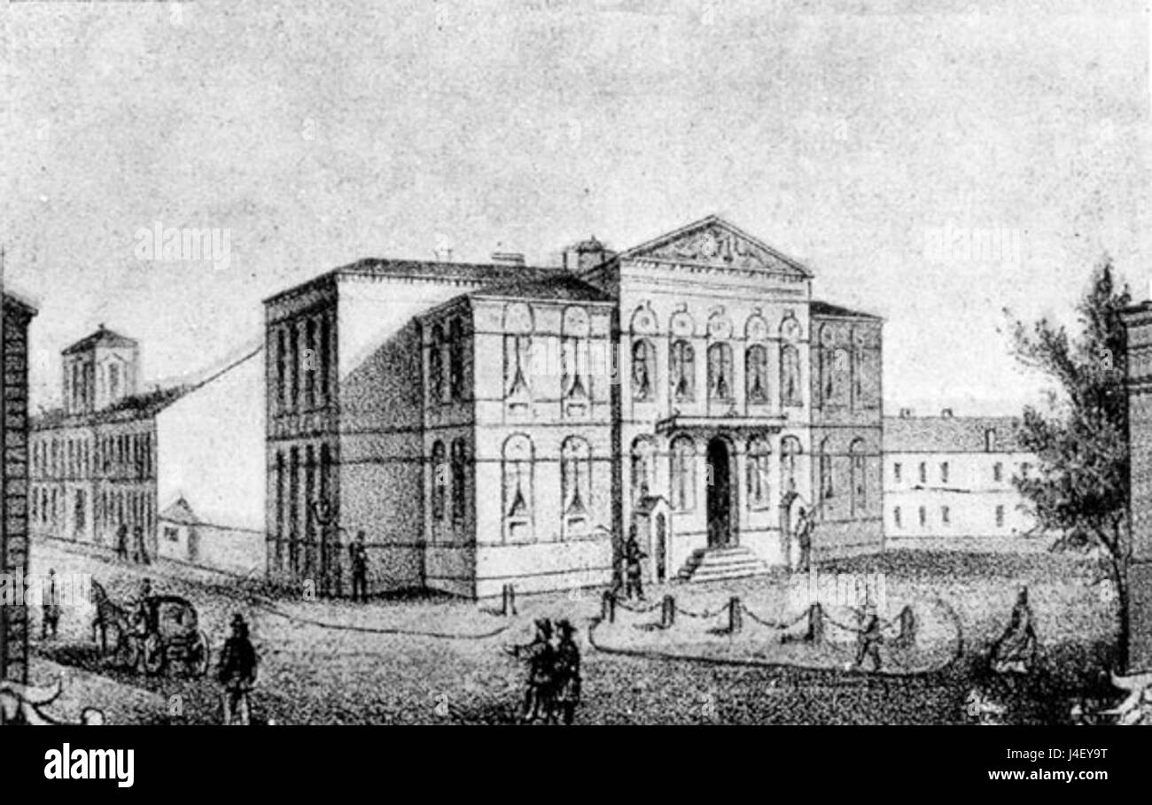The Palatul Domnesc Casa Golescu, photographed in 1866 by JR Huber, is ...