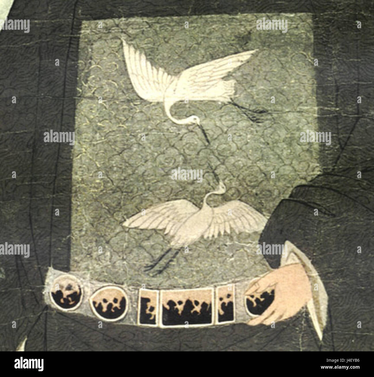 This portrait of Jiang Shunfu captures a detailed depiction of the ...