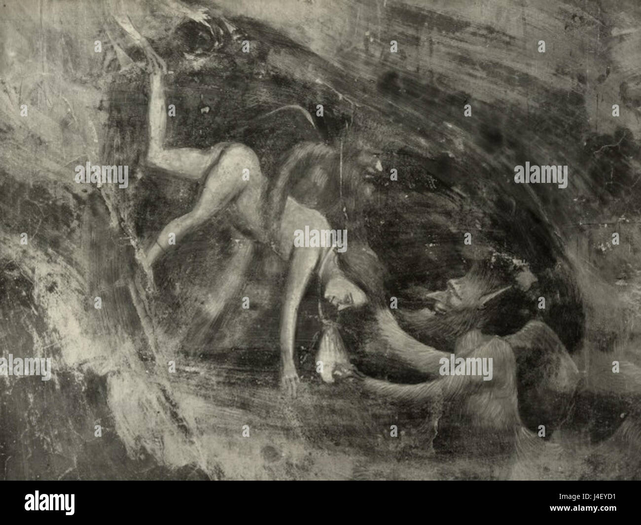 Giotto's depiction of Hell in his painting Inferno illustrates vivid ...