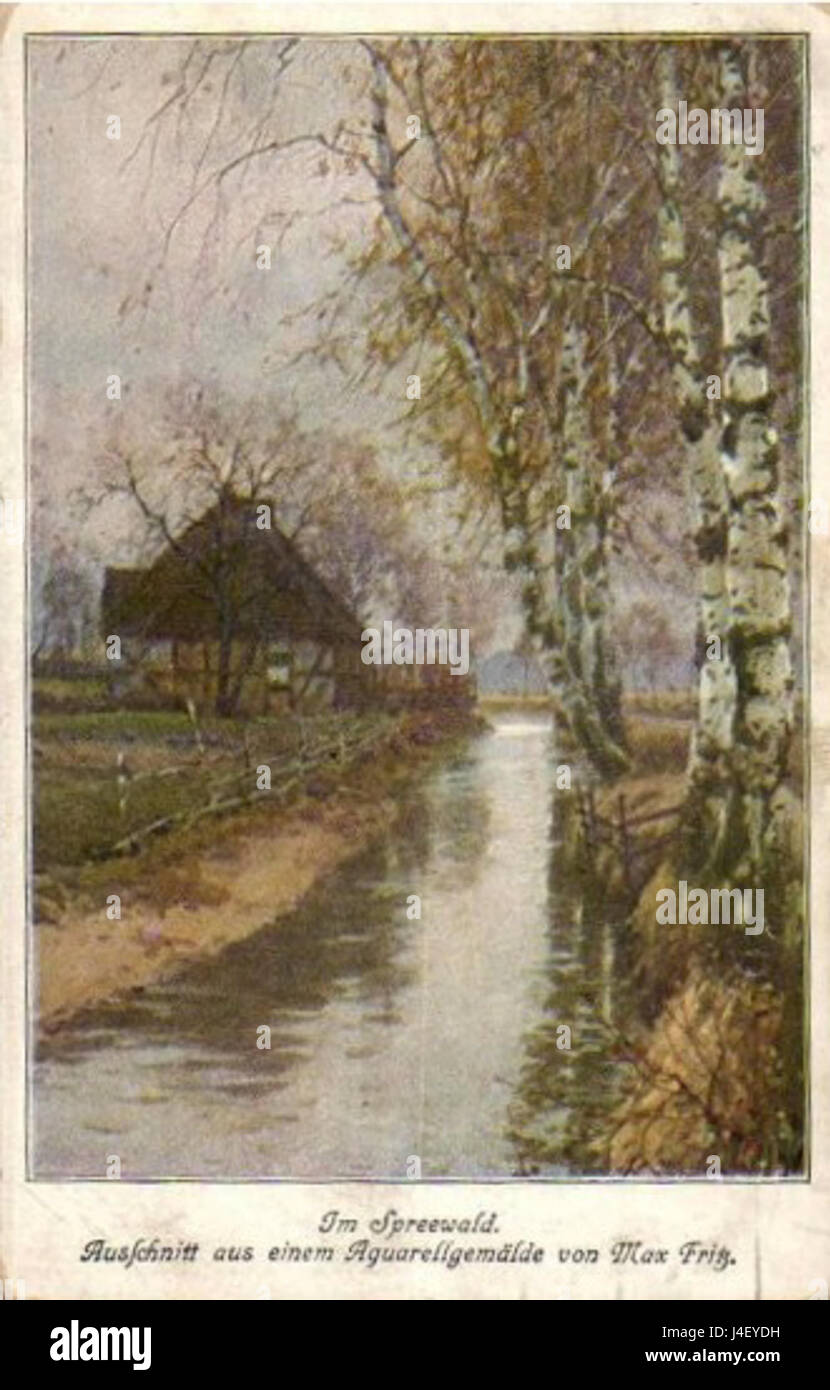 Fritz Max Im Spreewald Stock Photo - Alamy