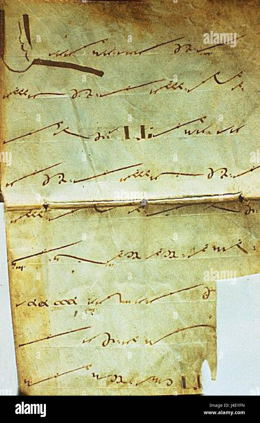 Gregorian chant manuscript hi-res stock photography and images - Alamy