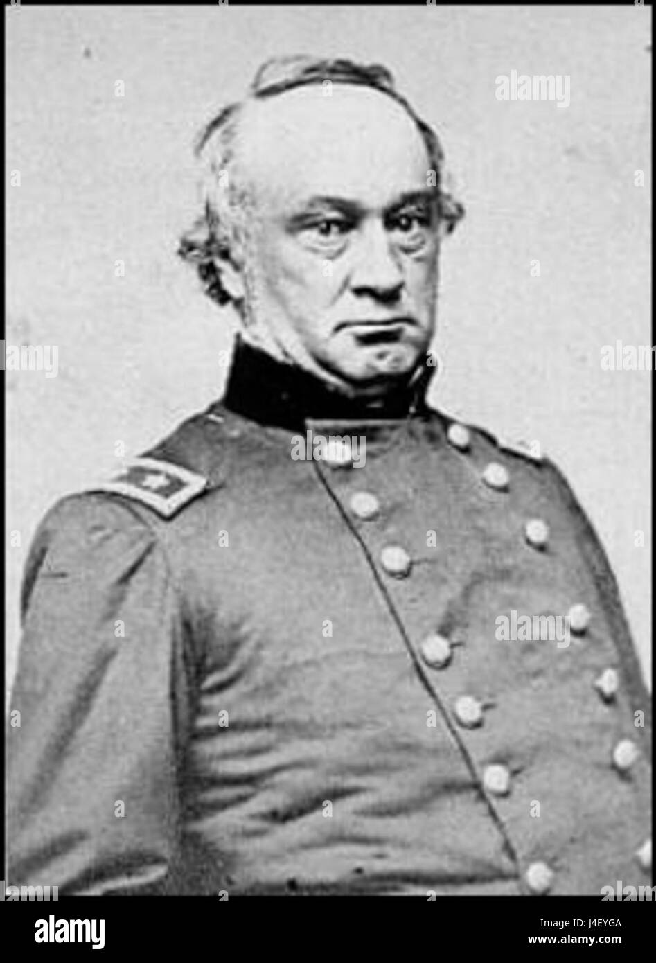 Halleck Henry W Stock Photo - Alamy