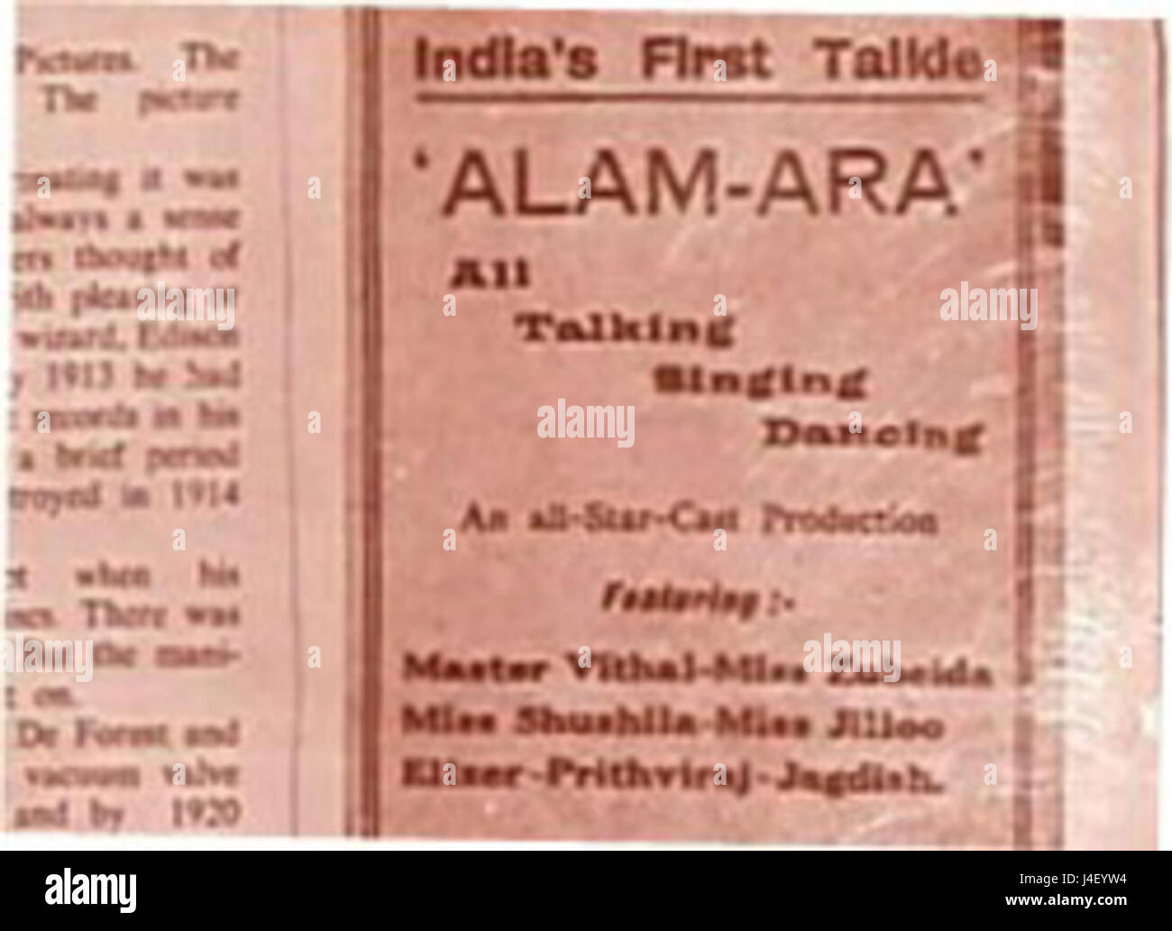 Alam Ara Movie Poster