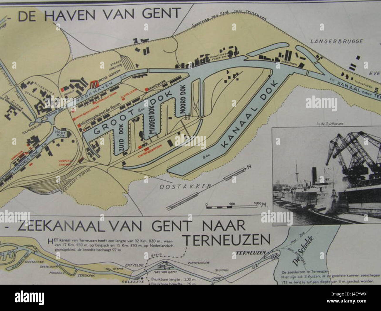 Old port map hi-res stock photography and images - Alamy